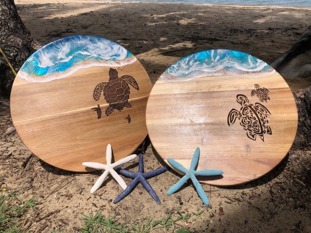 Lazy Susans | Bindi’s Custom Creations CUSTOM MADE RESIN ART